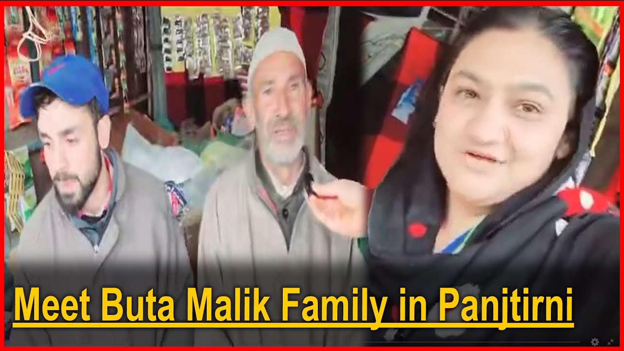 Meet Buta Malik Family in Panjtirni - YouTube
