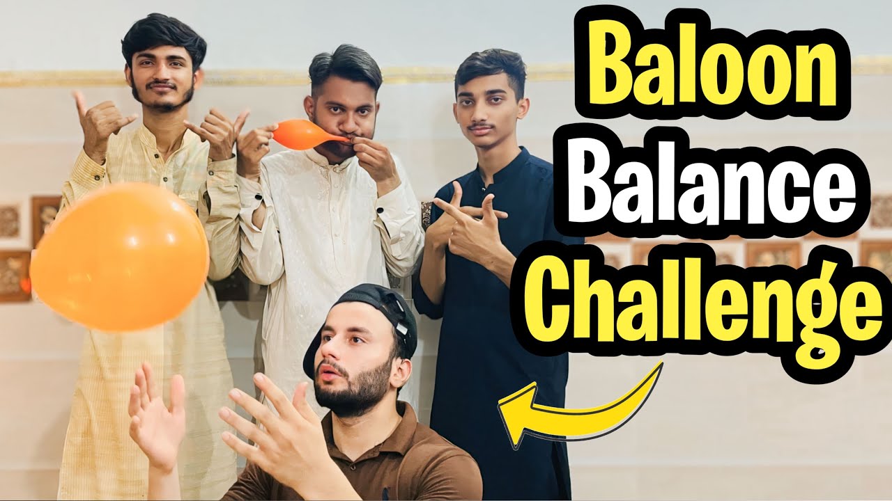 Balloon Balance Challenge | balloon balance game | perfectly balanced ...