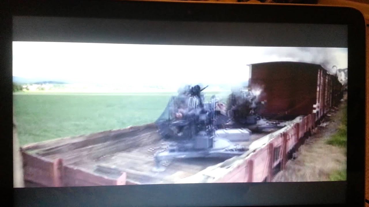 Red Tails train scene - YouTube