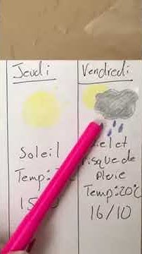 French weather project - YouTube