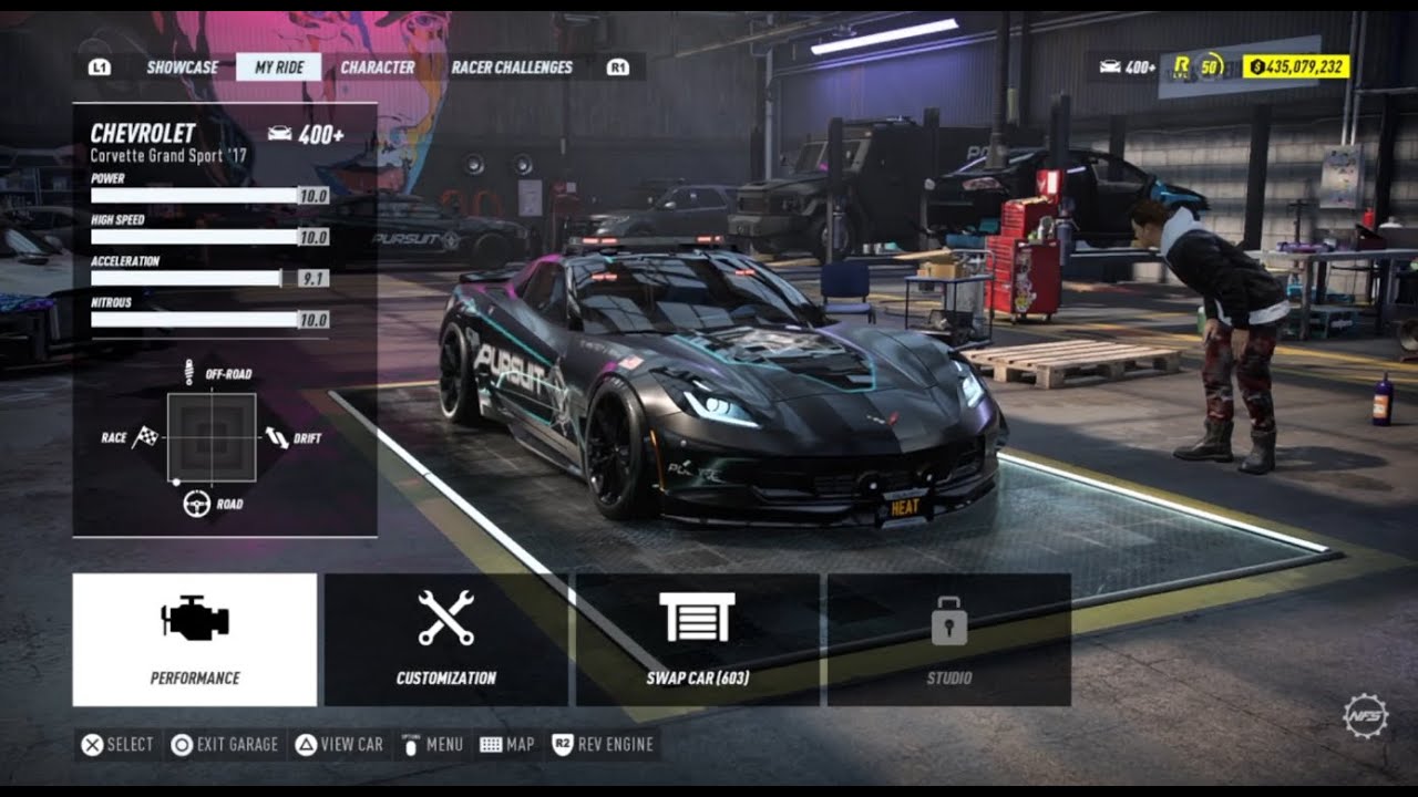 NFS HEAT PS4 save Christmas gift 2 saves online and offline for cop ...