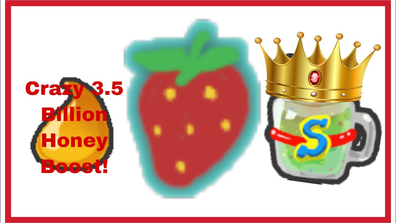 CRAZY Midgame Strawberry-field Boost! (3.5 Billion Honey) | BEESMAS ...