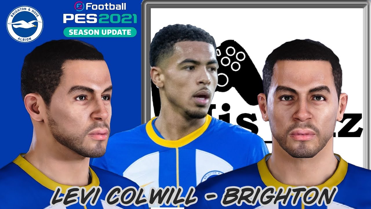 Levi Colwill Face Build | PES 2021 | PES 2020 | Brighton | NisNiz ...
