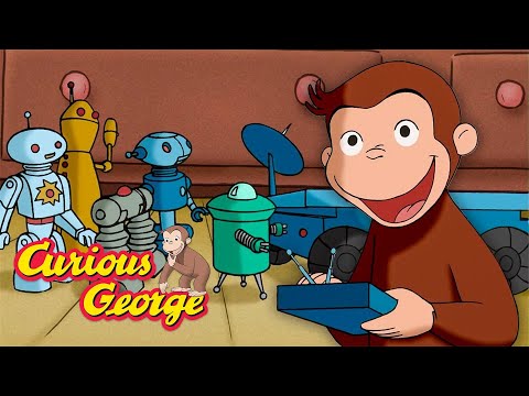 George Loves Robots! 🐵 Curious George 🐵 Kids Cartoon 🐵 Kids Movies