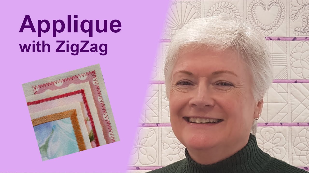 Zigzag Applique for All - YouTube