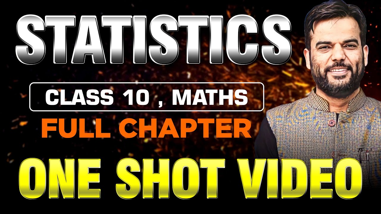 Statistics I MEAN | MODE I MEDIAN I Complete Chapter Full Video | Class ...