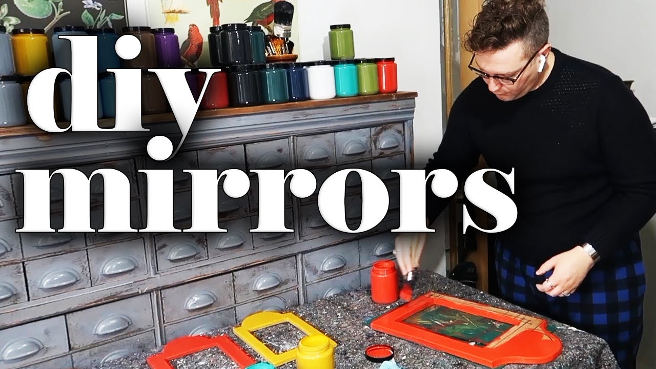 These turned out so good 👍 I had to keep them ️ DIY Mirror Upcycling ...