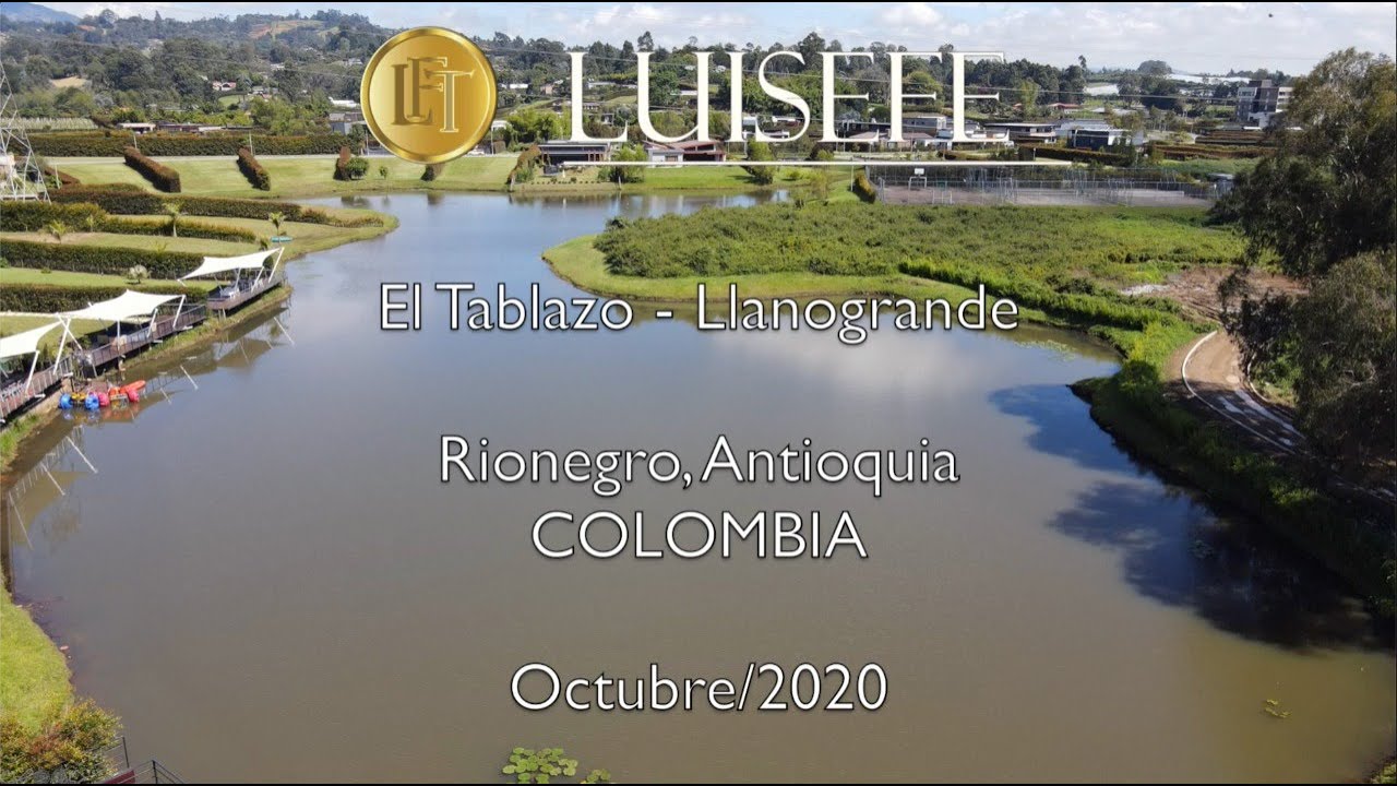Volando por El Tablazo y Llanogrande, Rionegro, Antioquia, Colombia ...