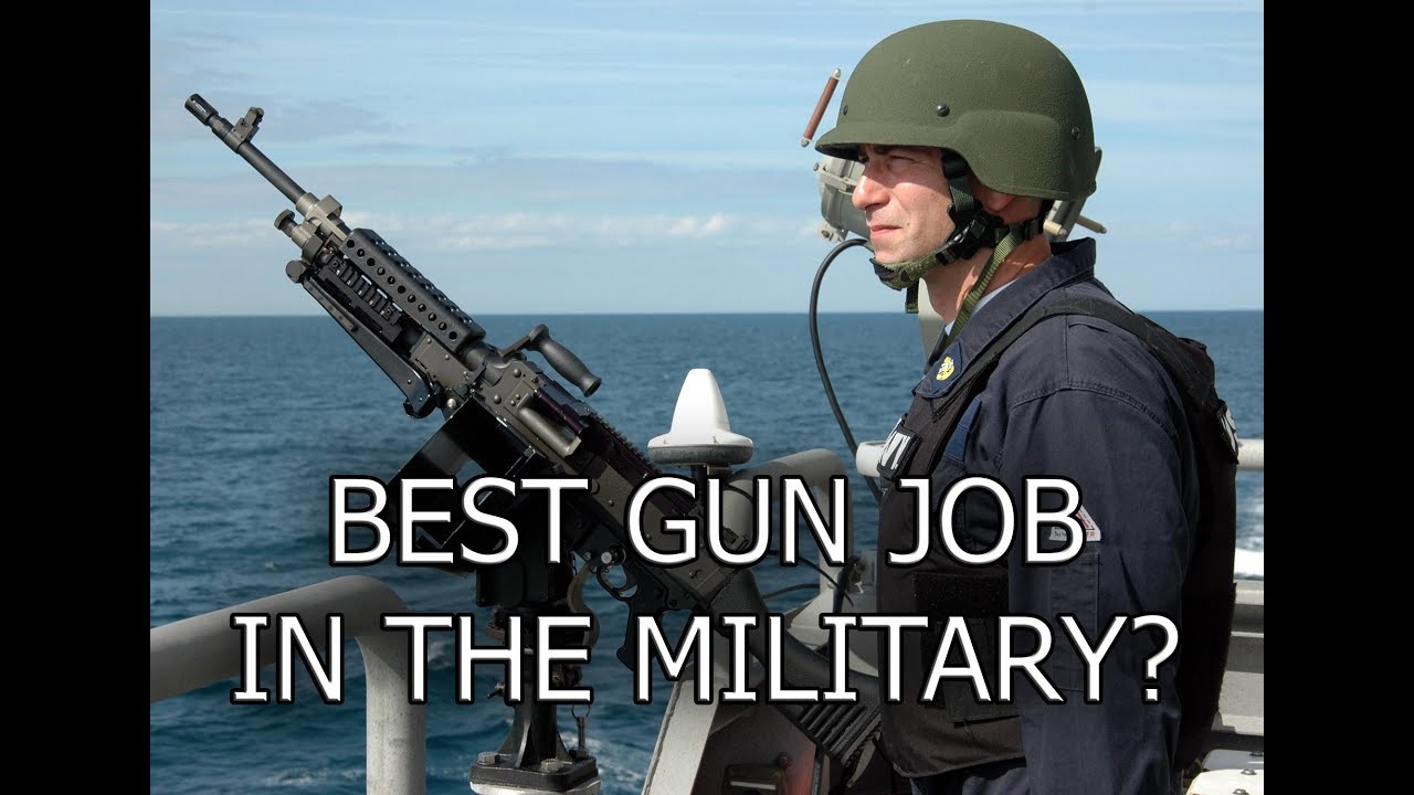 Navy Jobs Gunners Mate GM - YouTube