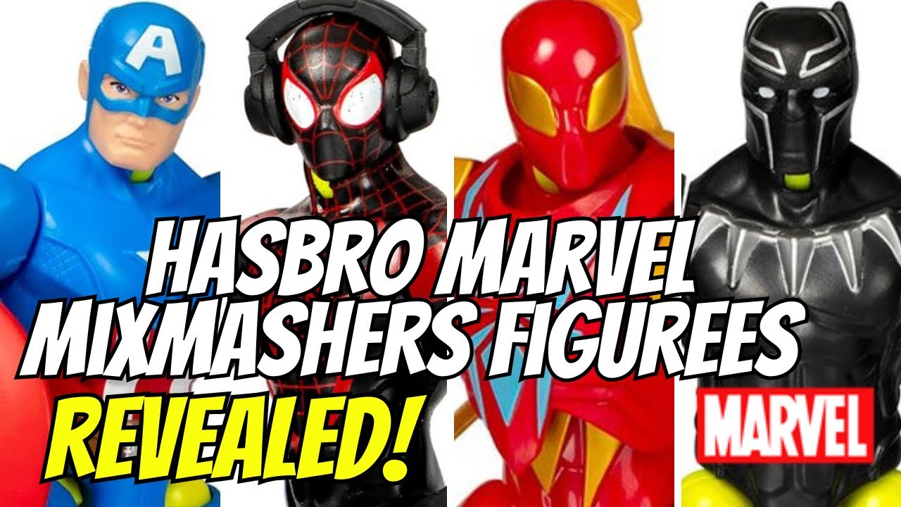 Hasbro Marvel MixMashers Figures Revealed!! - YouTube