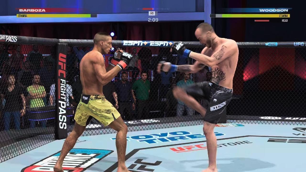 Sean Woodson UFC 5 - YouTube