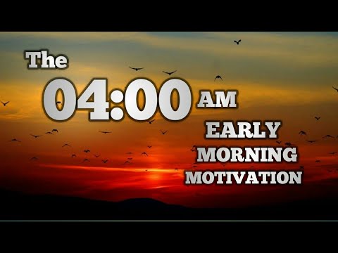 4 am Wake up motivation by THE Power Shell| Best powerful motivation ...