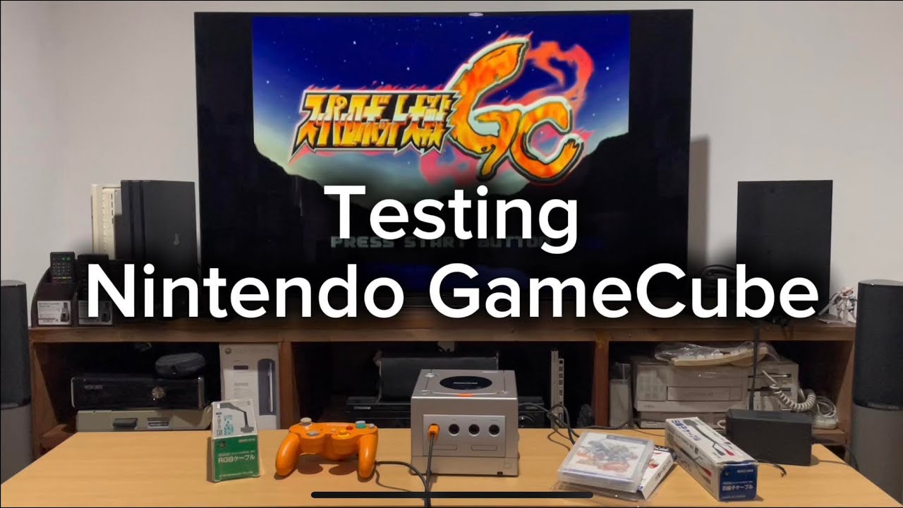 Testing Nintendo GameCube - YouTube
