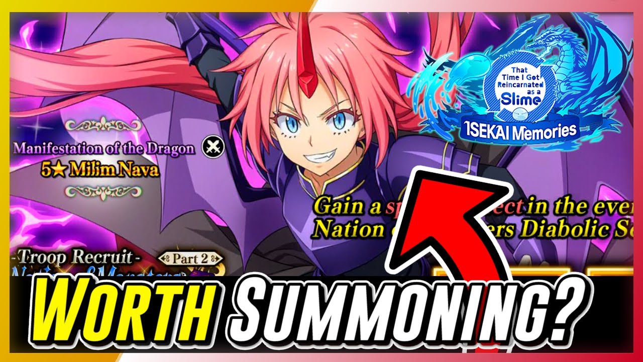 *Milim Nava, Manifestation of the Dragon Review* Slime Isekai Memories ...