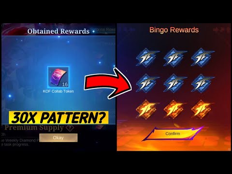 30 DRAWS PATTERN IS REAL?! DRAW KOF BINGO EVENT 2026 (PHASE 1)! - MLBB