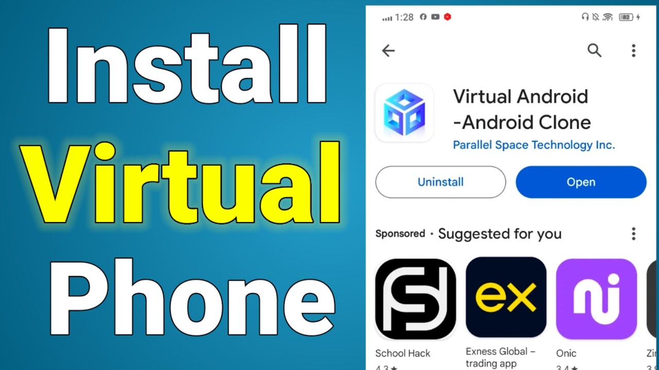 How To Use Virtual Android App On Mobile | Virtual Android App Kaise ...