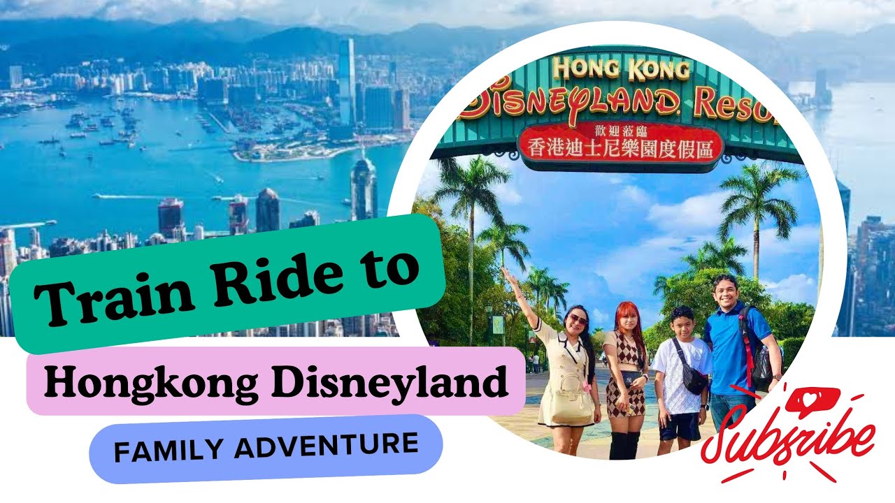 MTR Train Ride to Hongkong Disneyland | Family Adventure - YouTube