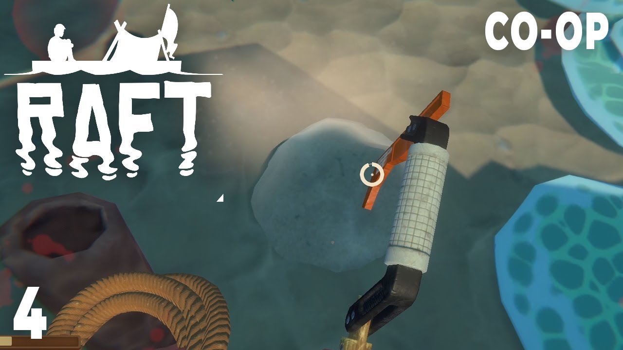 Farming, Diving for Sand - Raft Co-op With Fixxxxer [Ep 4] (Update 10 ...