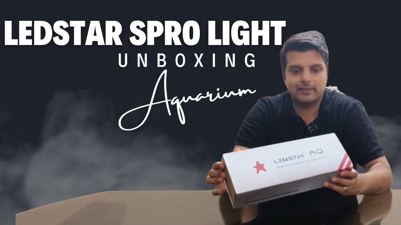 LEDSTAR SPRO Slim Pro Aquarium Light Unboxing and Installation - YouTube
