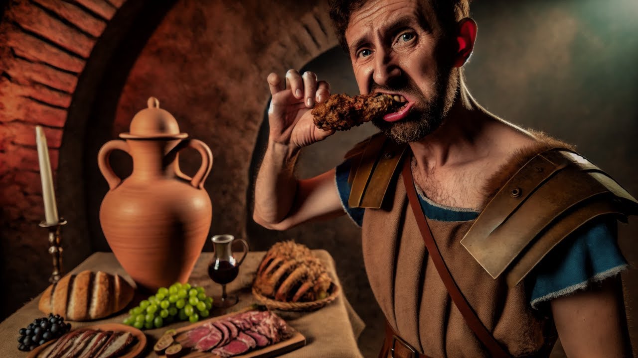 What did a Roman soldier eat? - YouTube