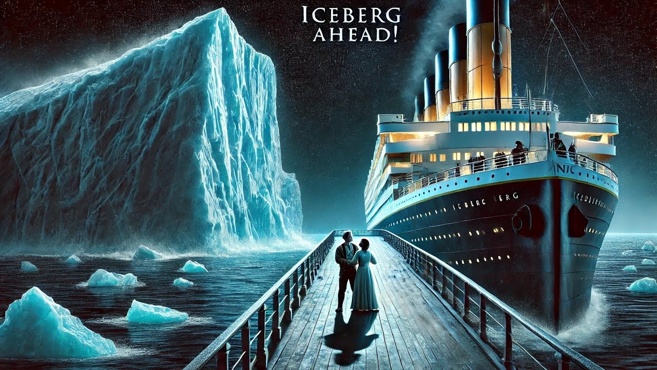 Titanic : The Iceberg Collision | Dramatic Scene from the Titanic Movie ...
