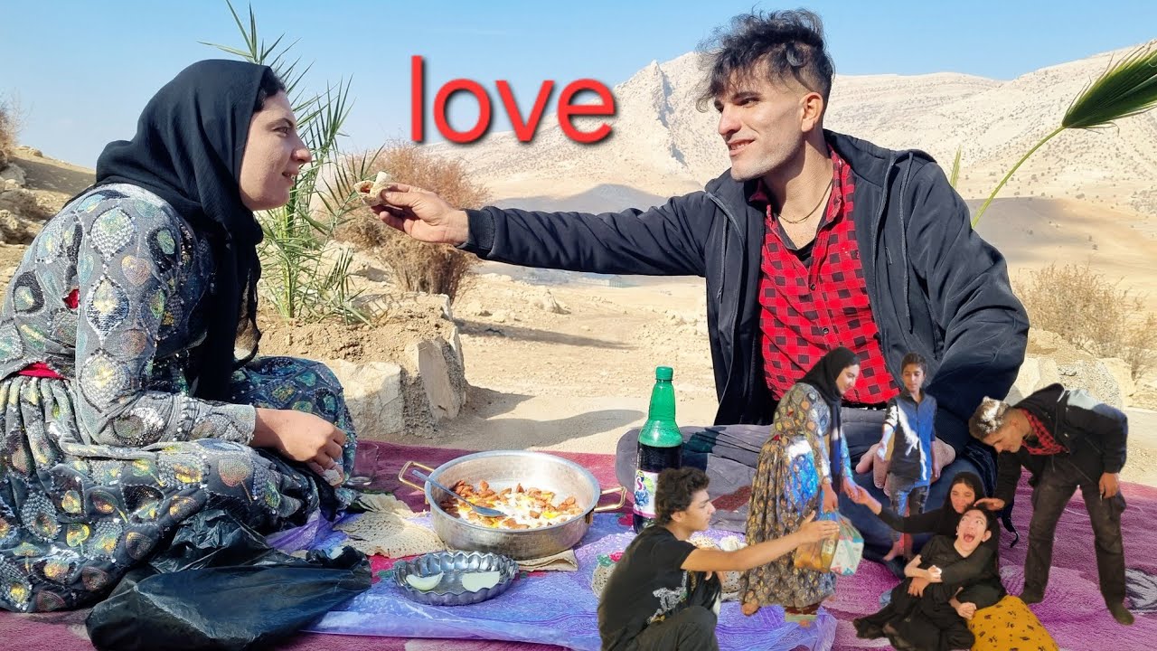 A trip to the city to meet Afshin with Soraya and his disabled child ...