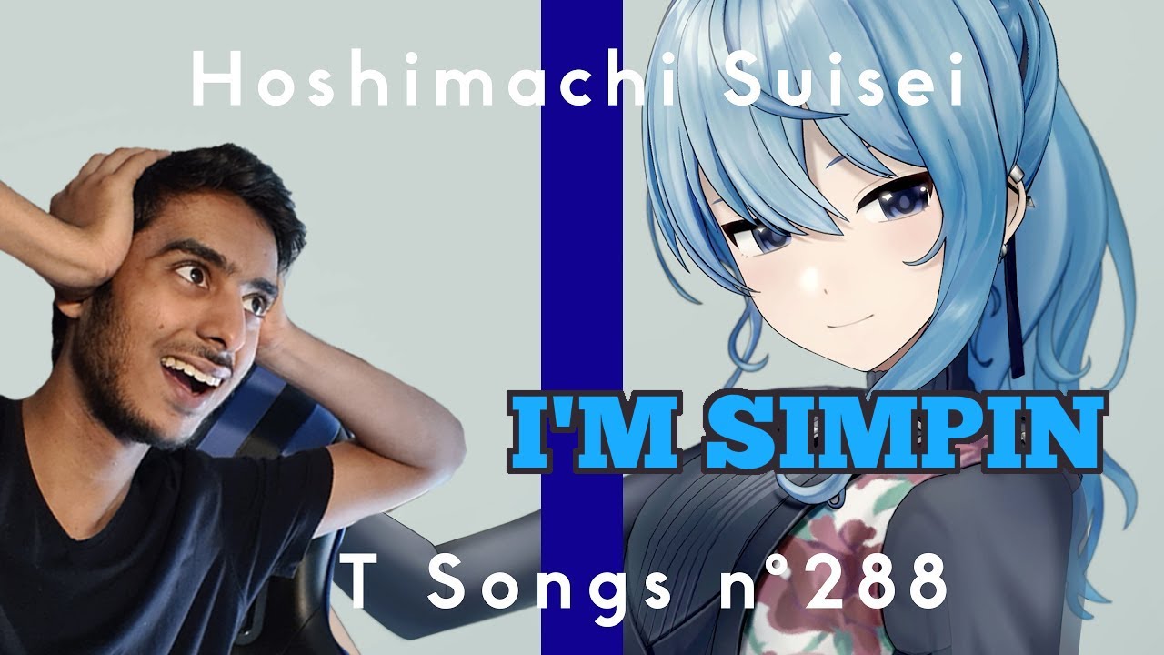 I'M SIMPING! Suisei the first take michizure reaction - YouTube