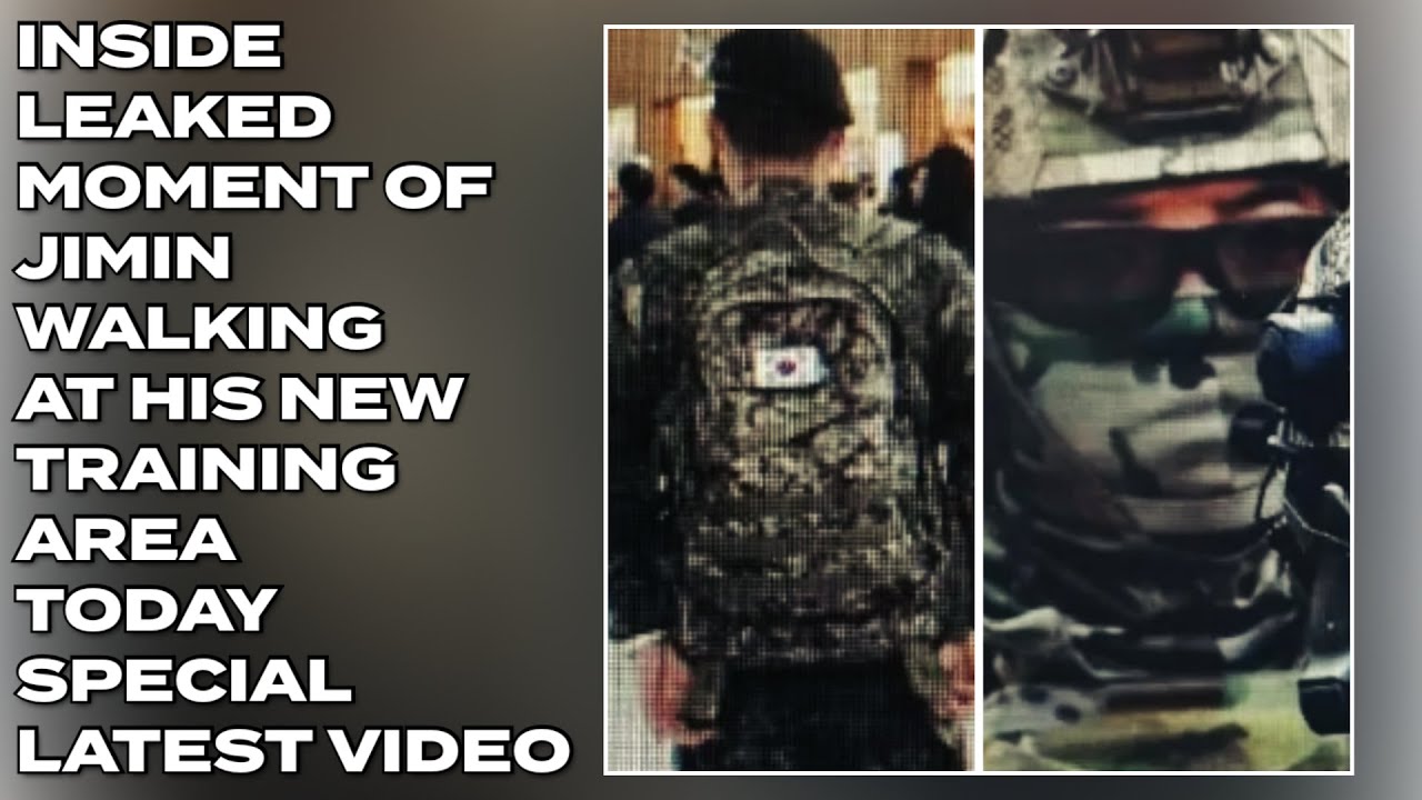 Inside Leaked Moment of Jimin Walking At His New Training Area(Latest)# ...