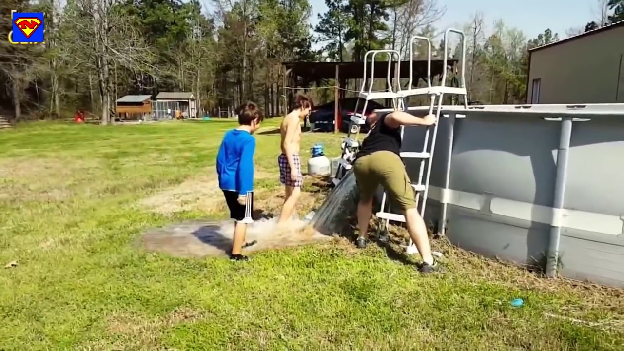 Exploding pools - YouTube