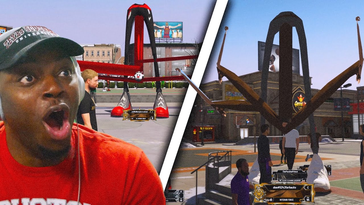 50 Foot Tall Hackers Have Started to Ruin NBA 2k20! Best Build 2k20 ...