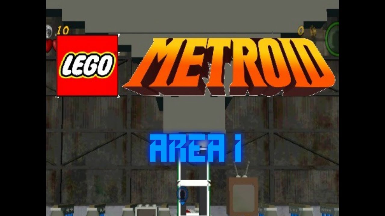 LEGO METROID - Area 1 (Ceres Station Space Colony) - YouTube