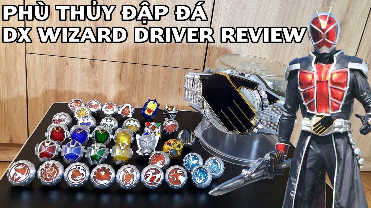 Review Dx Wizard Driver. Chơi Đồ Đập Đá Cực Vjp. Kamen Rider Wizard ...