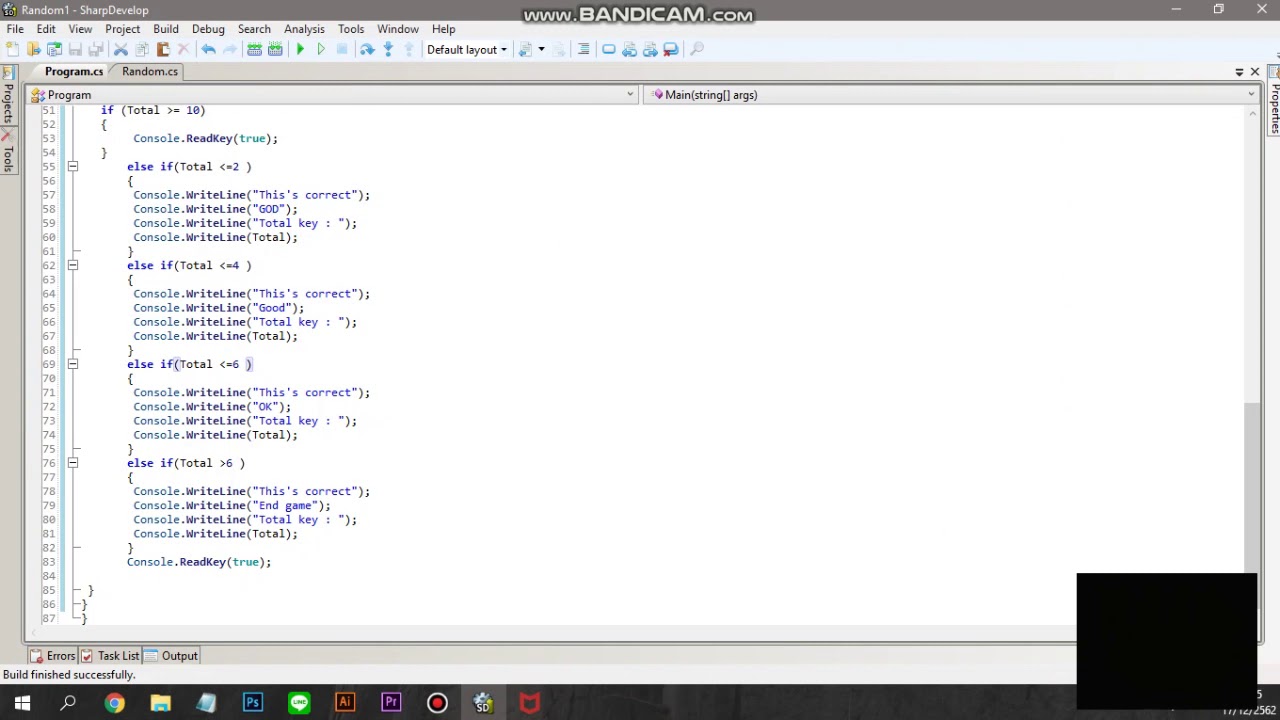 Console.Random นายเจนณรงค์ กุลศรี รหัส 116230462009-6 - YouTube
