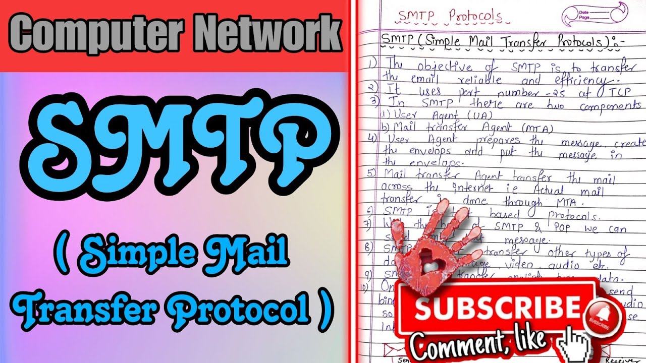 12.5 || Simple Mail Transfer Protocol (SMTP ) || Computer Network # ...