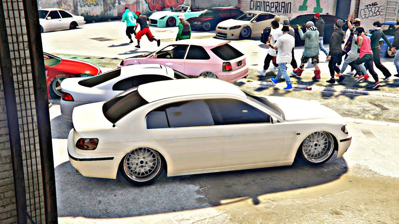 GTA 5 Online Clean & Stance Car Meet (Cinematic Montage) - YouTube