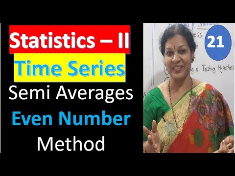 21. Moving Average Method - In Case of Even Numbers - YouTube