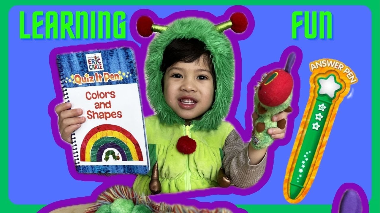 Magic Pen! Learning Colors and Shapes with Very Hungry Caterpillar ...