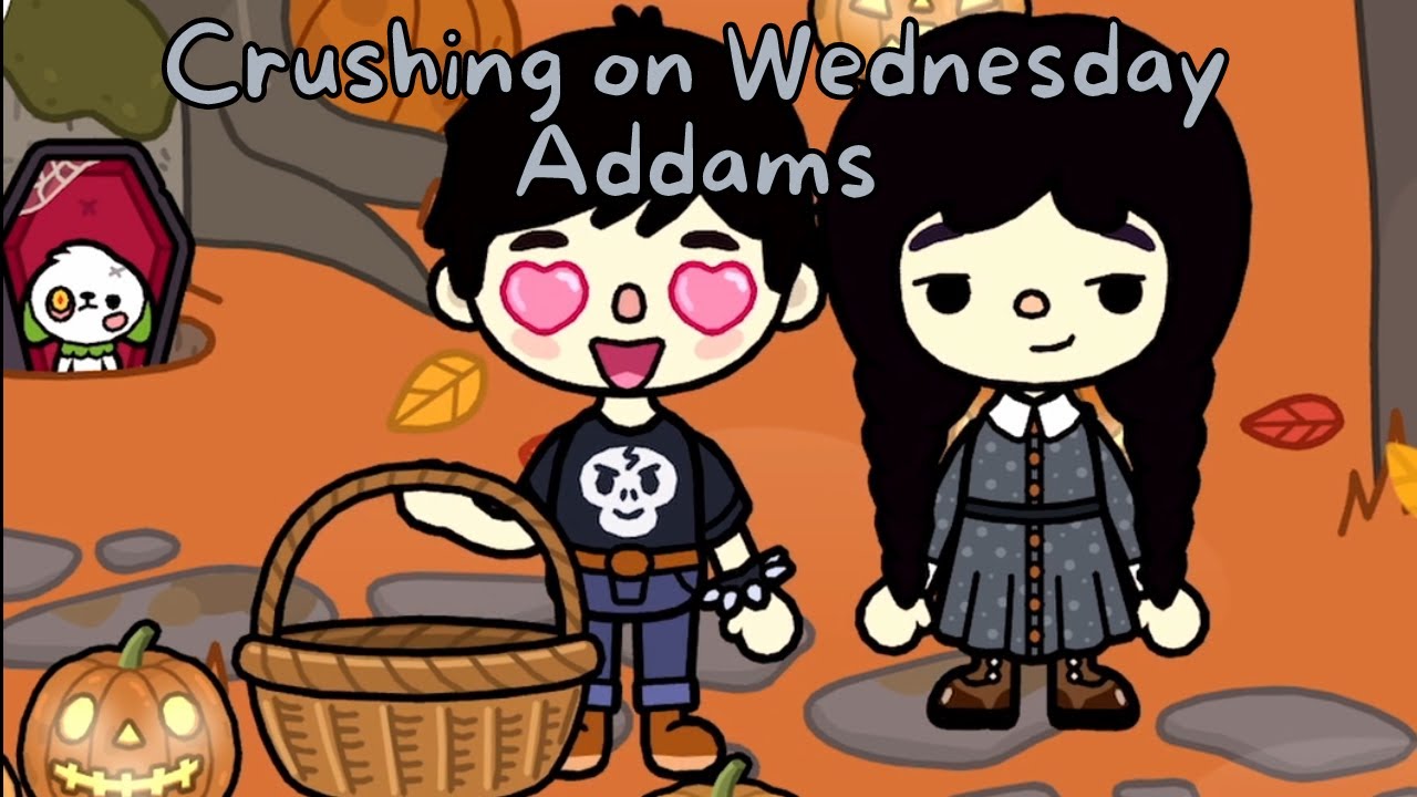 🌹 Crushing On Wednesday Addams 🌹 | Toca Crush | Toca Boca - YouTube