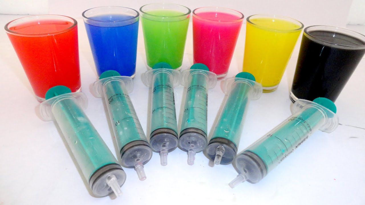 Fun Learning Colors Injection | Learn Colors for Kids with Syringe ...