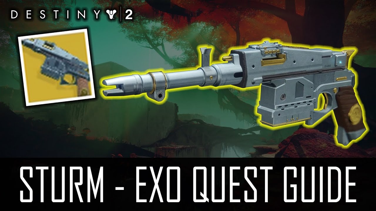 Destiny 2 "STURM" - Exotische Waffen Quest Guide (Nessus) (German ...