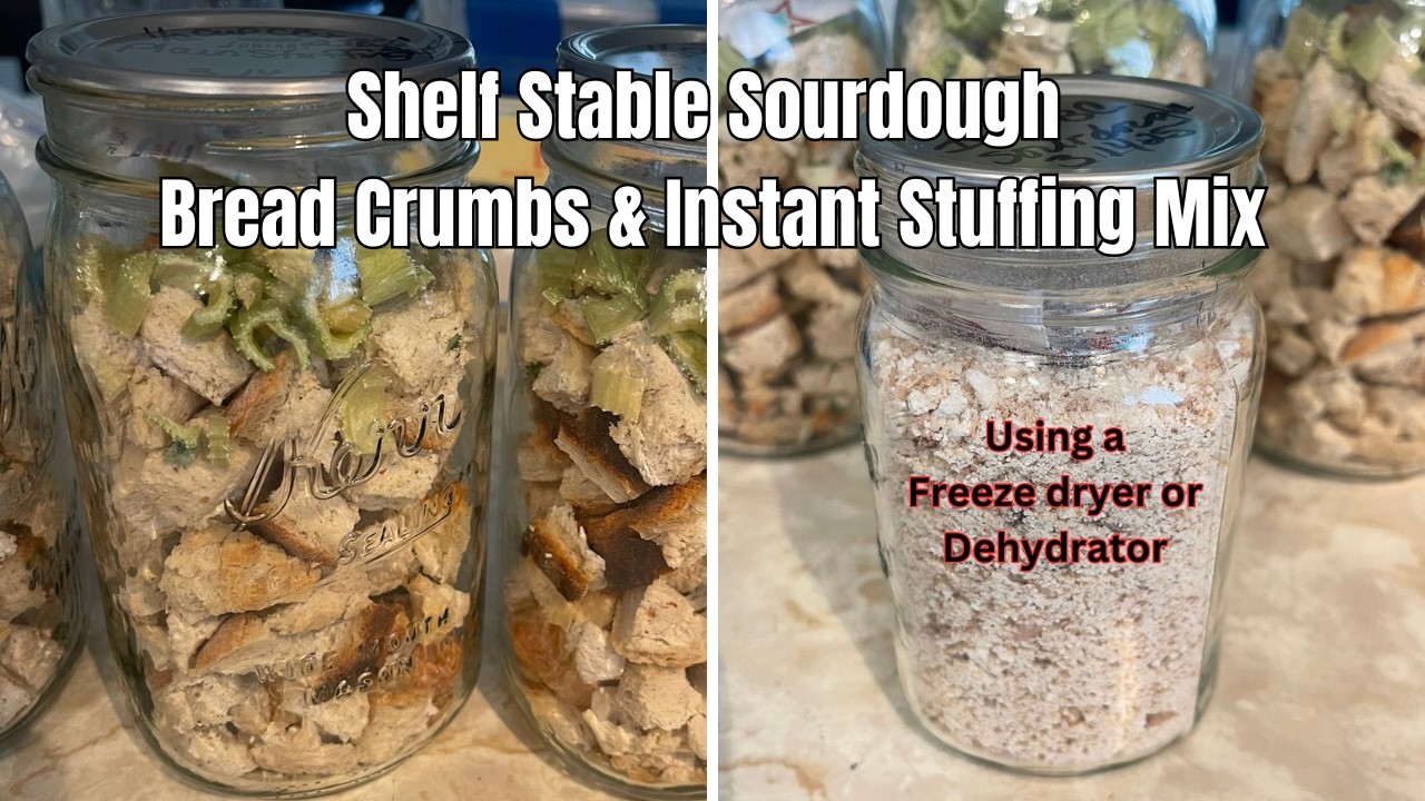 DIY Instant Stuffing Mix & Bread Crumbs (No Scary Ingredients) # ...