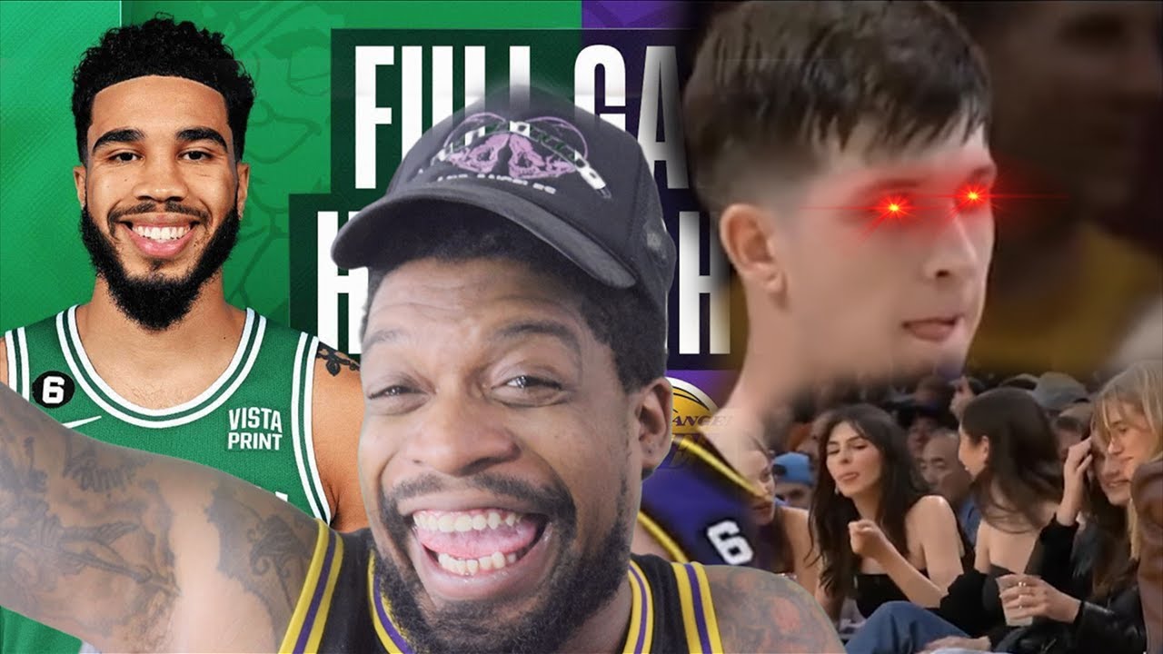 Austin Reaves Spotted the BADDIES!!🥵 CELTICS at LAKERS | NBA FULL GAME ...