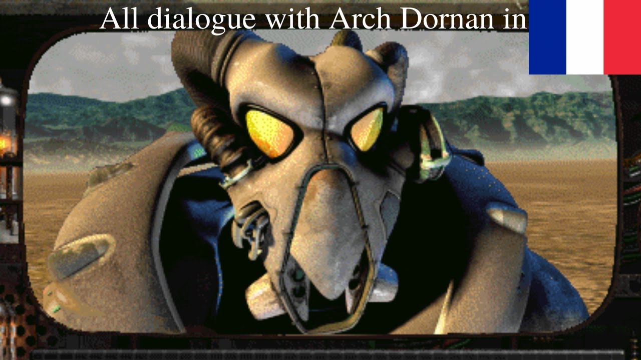 Fallout 2 Tous les dialogues avec Sergeant Arch Dornan en français ...
