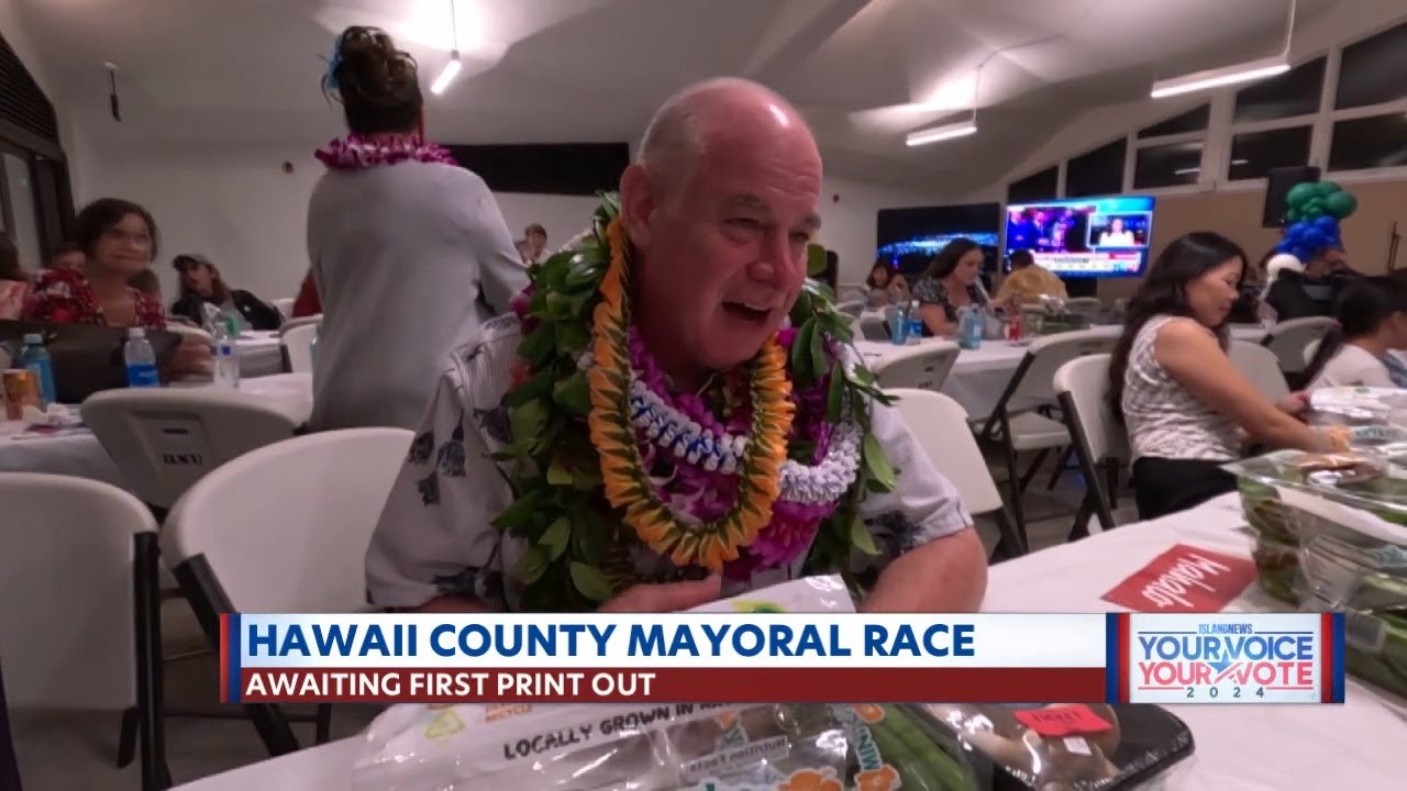 Roth, Alameda await results in tight Hilo Mayoral race with strong ...