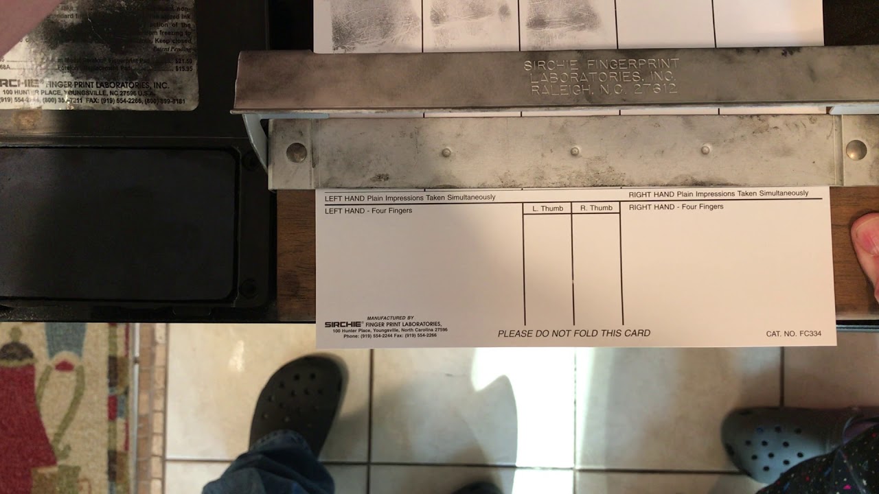 Taking Direct Prints Using Ink - YouTube