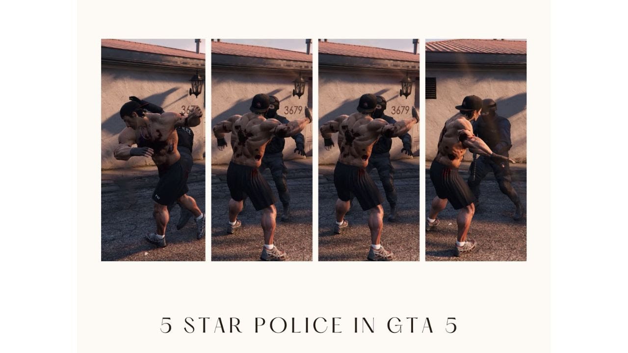 5 star police in gta 5 #gta5 #gta #police #gtaplayers - YouTube