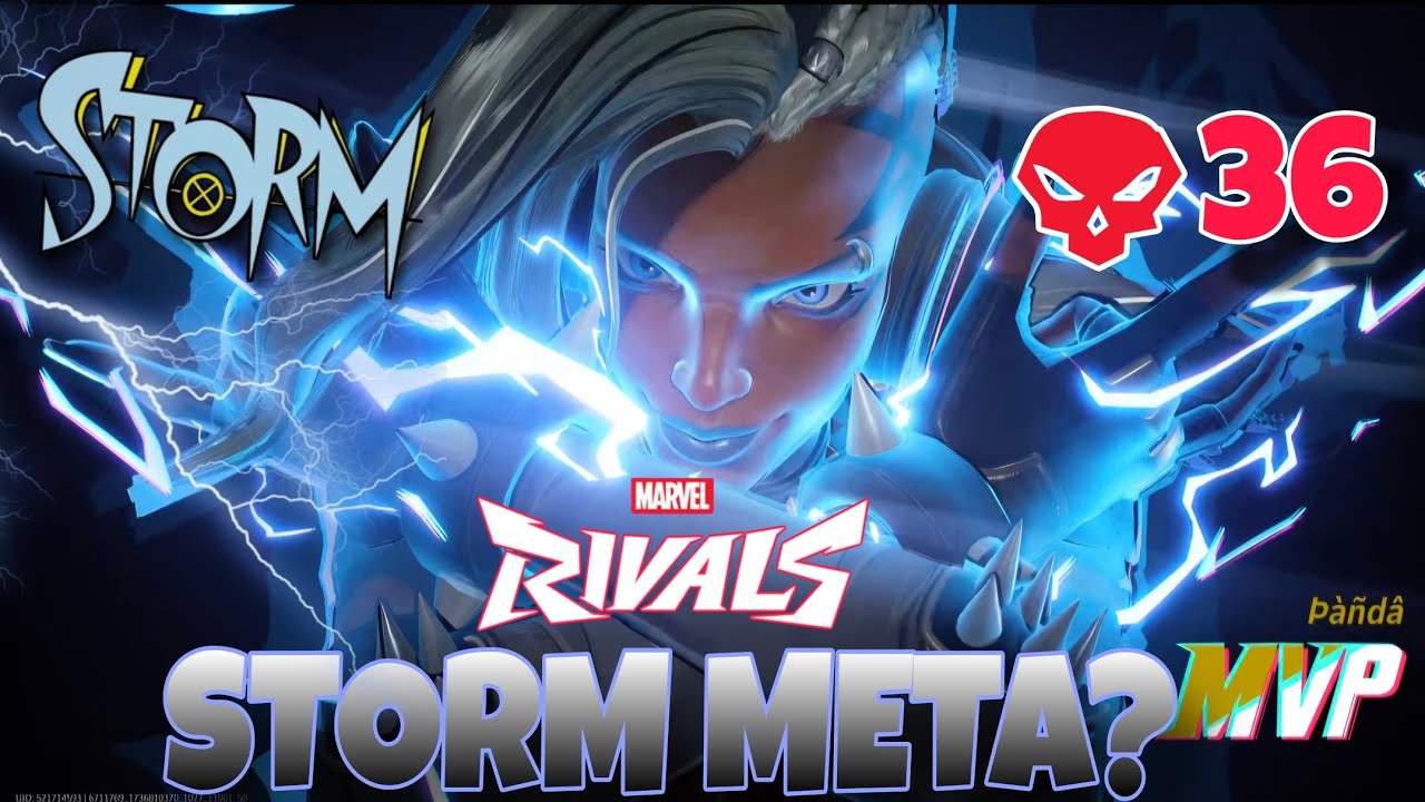 36 ELIMINATIONS!!! STORM MARVEL RIVALS FULL GAMEPLAY (No Commentary) # ...