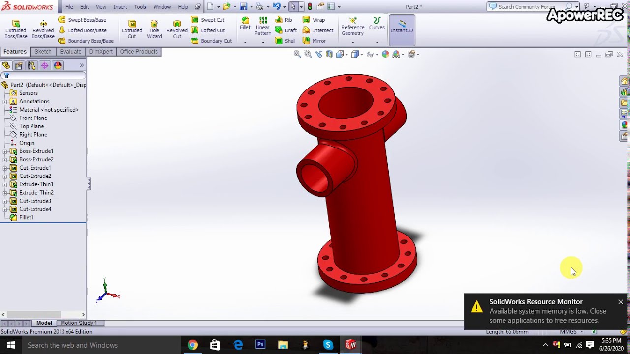 How to draw fire protective Equipment in Solidworks - Redesign ...