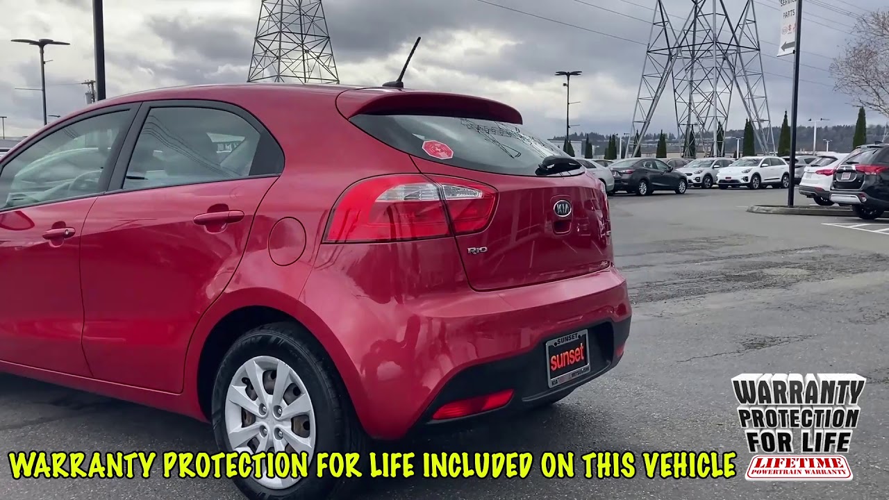 2012 Kia Rio5 LX Hatchback KNADM5A37C6095022 | #51245A - YouTube