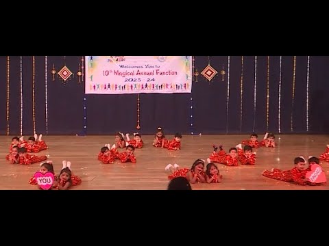 Love you zindagi Dance performance by Nursery Kids. Annual Function beautiful children dance ...
